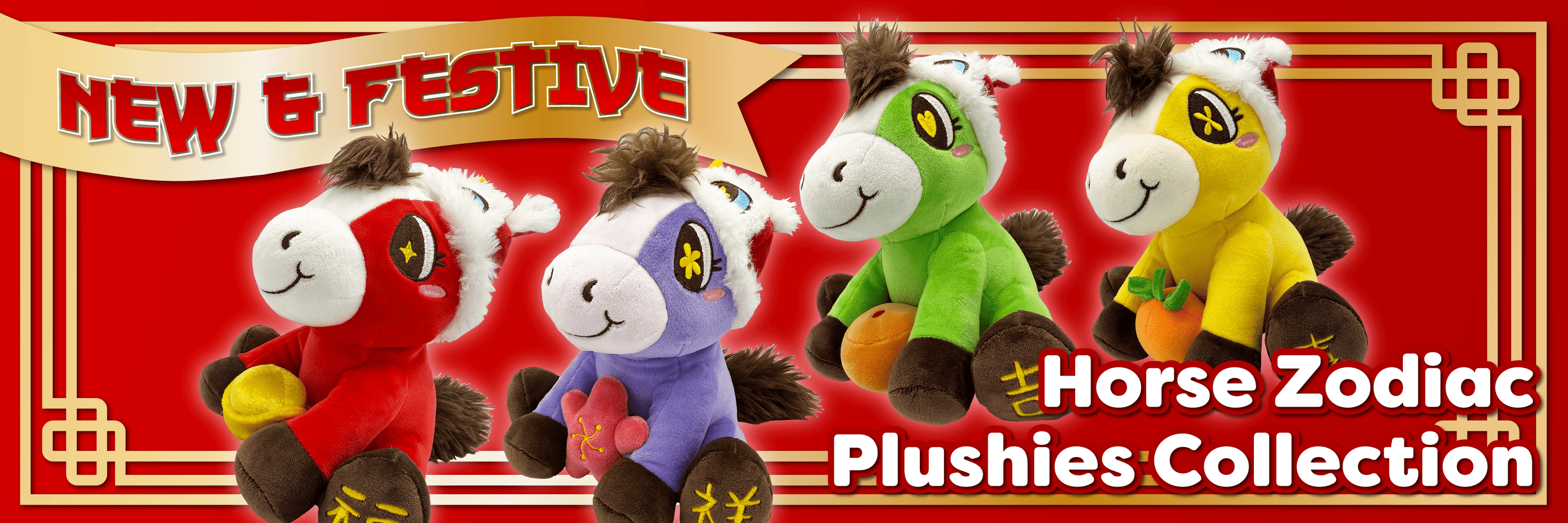 Meet the Fire Horse Collection: Four Characters Bringing Lunar New Yea ...