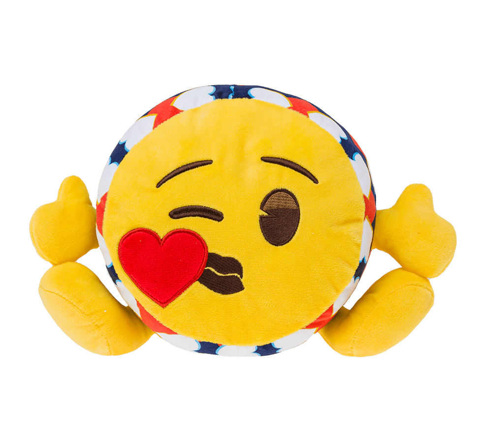 SHSES2- emoji™ Fluffy Stacked Series 2- Blow Kiss – ShopUNIS!