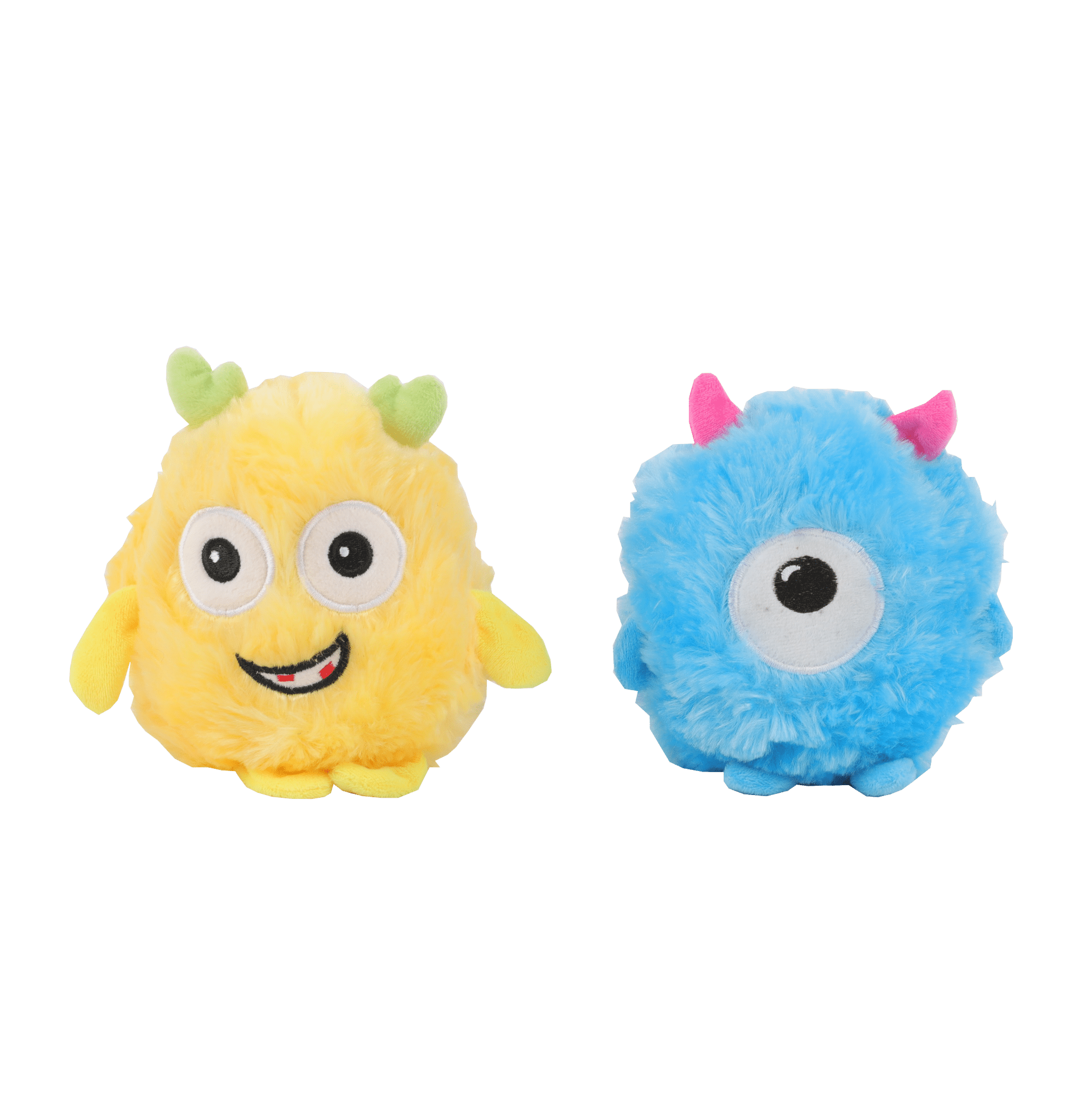 SHSFM2- 6" Yellow and Blue Monster, 2 asst- 120 units – ShopUNIS!